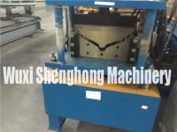China 4m Length Roof Flashing Gutter Making Machine With Gearing Rigging for sale