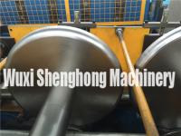 China 4m Length Roof Flashing Gutter Making Machine With Gearing Rigging for sale