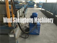 China K Style Half Round Gutter Roll Forming Machine 6 Inch Galvanized Sheet for sale