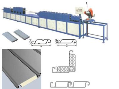 China Sun Control Polyurethane Sandwich Panel Machine For Window Covering Slats for sale