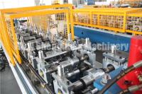 China Metal Door Frames Roll Forming Machine GCR 15 Roller Material for sale