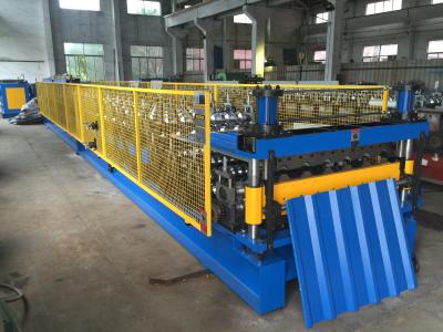 China Building Material Steel Wall Panel Roll Forming Machine With Hydraulic Station for sale