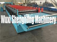China Roof Panel Double Layer Roll Forming Machine With 7 Inch Color Touch Screen for sale