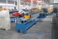 China Shutter Door Cold Roll Forming Machine With Double Head Uncoiler for sale