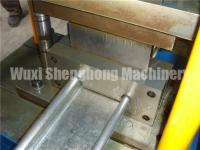 China Shutter Door Cold Roll Forming Machine With Double Head Uncoiler for sale