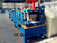 China Roof Valley Flashing Roll Forming Machine , Roof Ridge Cap Roll Forming Line for sale