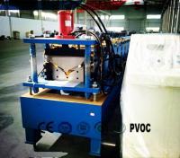 China Roof Valley Flashing Roll Forming Machine , Roof Ridge Cap Roll Forming Line for sale