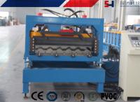 China High Speed Yield Stress Roofing Tile Roll Forming Machine 230 - 300 Mpa for sale