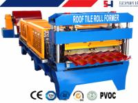 China 13m Length Color Sheet Roll Forming Line With Digital Controlled Procession for sale