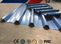 China Steel Ribbed Roofing Roll Forming Machine , Glazed Tile Roll Forming Machine for sale