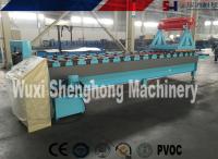 China Colored Glaze Steel Roof Roll Forming Machine 13 Rows 15 m / min for sale
