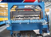 China Arc Corrugated Metal Roofing Roll Forming Machine Beautiful High Speed for sale