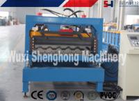 China PLC Control Roof Roll Forming Machine , Metal Roof Panel Roll Former Machine for sale