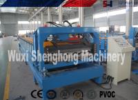 China PLC Control Roof Roll Forming Machine , Metal Roof Panel Roll Former Machine for sale