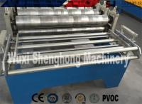 China PLC Control Roof Roll Forming Machine , Metal Roof Panel Roll Former Machine for sale