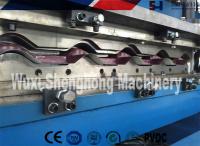 China Durable Roof Roll Forming Machine , Steel Colored Glazed Tile Making Machine for sale