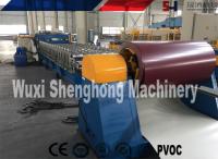 China Glazed Steel Corrugated Roof Sheet Making Machine 3 Phases PLC Control for sale