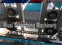China Glazed Steel Corrugated Roof Sheet Making Machine 3 Phases PLC Control for sale