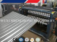 China Spiral steel Silo Corrugated Side Panel Roll Forming Machine for sale