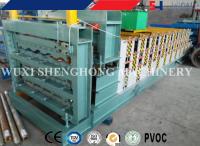 China Three Layer Roofing Panel Roll Forming Machine / Metal Tile Extrusion Line for sale