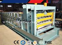 China Automatic three layers roof sheet color corrugated roof tile roll forming machine for sale
