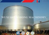 China 4.5 mm THK Spiral Steel Silo Corrugated Sheet sidewall and roofing Roll Forming Line for sale
