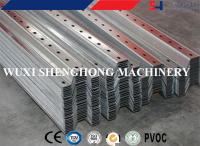 China 2.0 mm - 6.0 mm Grain bin Silo Stiffener Steel Silo Stiffener Roll Forming Line for sale