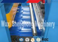 China Blue Automatic Roof Tile Roll Forming Machine Anti Rust Roller for sale