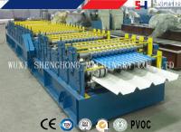 China Roofing Sheet Double Layer Roll Forming Machine For Floor Deck Panel for sale