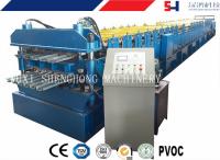 China Roofing Sheet Double Layer Roll Forming Machine For Floor Deck Panel for sale