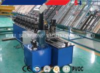 China Automatic Control Steel Door Frame Roll Forming Machine , High Speed for sale