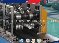 China Automatic Control Steel Door Frame Roll Forming Machine , High Speed for sale