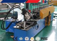 China Automatic Control Steel Door Frame Roll Forming Machine , High Speed for sale