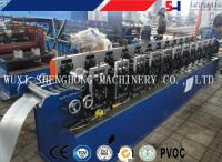 China High Capacity PLC Control Metal Door Shutter Door Cold Roll Forming Machine , Sheet Metal Roll Former for sale