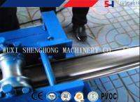 China High Capacity PLC Control Metal Door Shutter Door Cold Roll Forming Machine , Sheet Metal Roll Former for sale