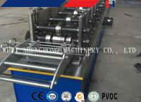 China High Capacity PLC Control Metal Door Shutter Door Cold Roll Forming Machine , Sheet Metal Roll Former for sale
