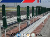 China Highway Guardrail Roll Forming Machine, W Beam Roll Forming Line Chain Transmission for sale