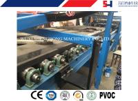 China Thermal PU sandwich panel production line with 3 sets roll forming system for sale