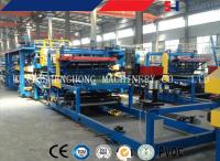 China EPS / ROCKWOOL Sandwich Panel Making Machine Continuous Cold Roll Forming 50HZ for sale