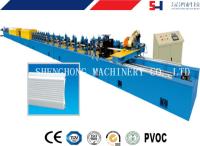 China Window / Doors Foam Insulated Shutter Roll Forming Machine 5.5kw 70 - 80 kg / m3 for sale