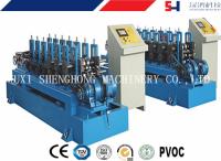 China Saw Cutter PLC Control Cold Roll Forming Equipment For Shutters Box Series 0.8mm - 1mm for sale