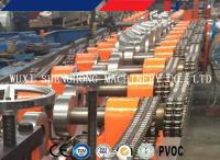 China Full Automatic Steel Channel Z Purlin Roll Forming Machine With Hydraulic Cutting for sale