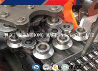 China Full Automatic Steel Channel Z Purlin Roll Forming Machine With Hydraulic Cutting for sale