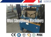 China ISO Hydraulic Roof Ridge Cap Roll Forming Machine with Industrial GCr15 Roller for sale