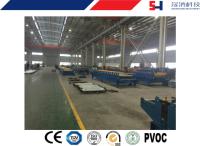 China 10 Ton Decoiler Corrugated Roof Roll Forming Machine 0.2 - 0.9 mm Thickness for sale