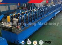 China PLC Automatic Controlled Awning Tube Cold Roll Forming Machine With Flying Saw Cutting for sale