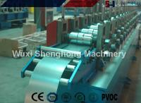 China PLC Control Steel Metal Door Frame Roll Forming Machine 5.5KW 8 - 12 m / min for sale