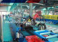 China PLC Control Steel Metal Door Frame Roll Forming Machine 5.5KW 8 - 12 m / min for sale
