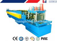 China Automatic Cutting C Purlin Roll Forming Machine With Non - Stop Shearing Device for sale
