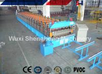 China Color Coated Steel Roof Panel Forming Machine Large Span For Roof Sheet Making for sale